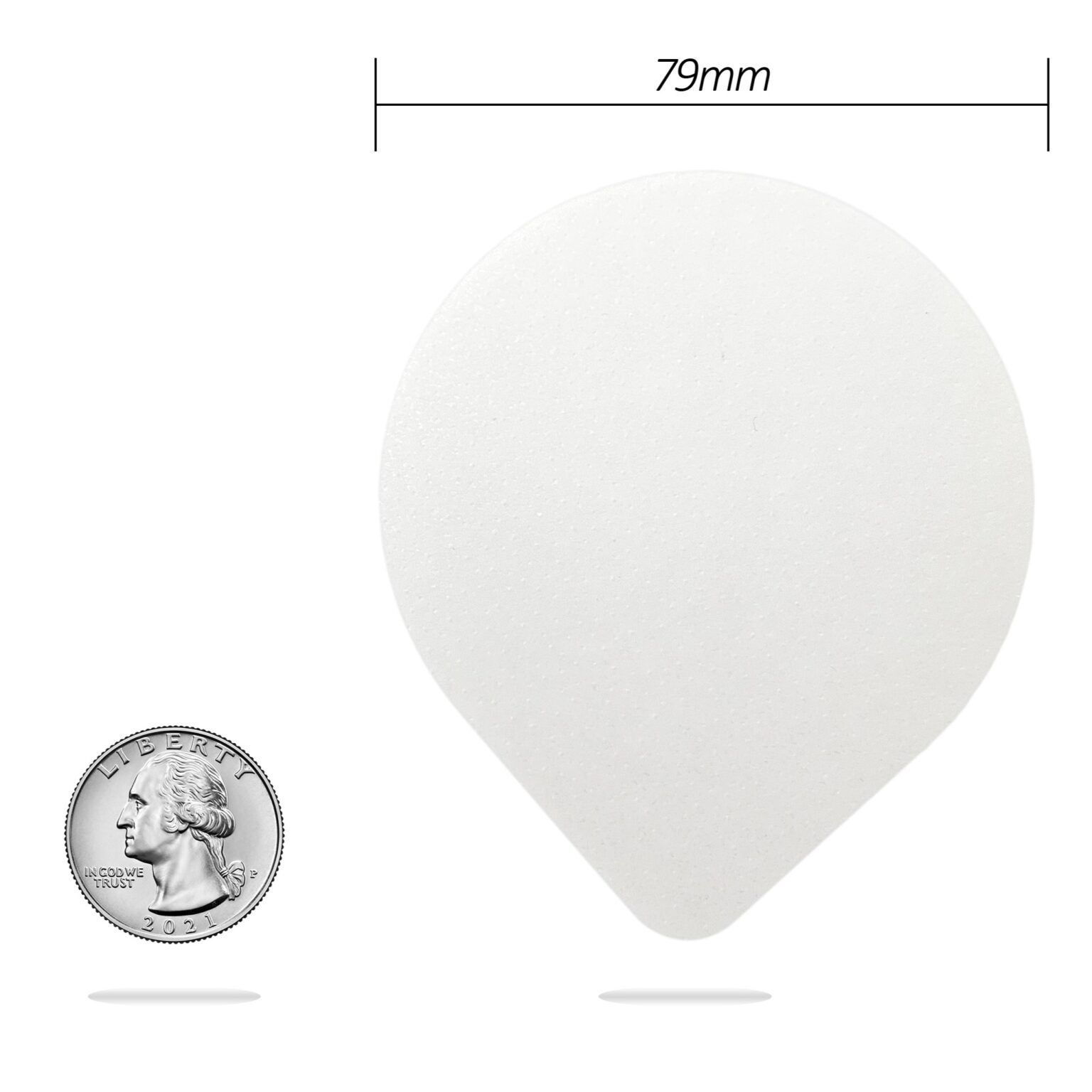 Poly, Paper, Poly Tamper Evident Seal, Single Serve Size (79 mm) PPP ...